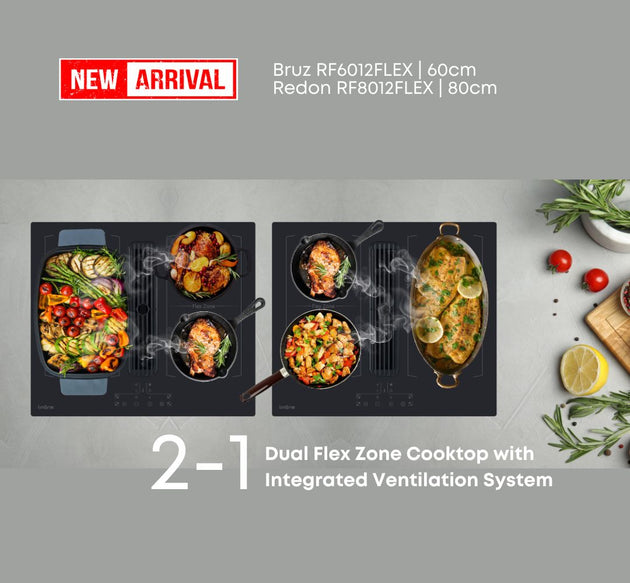 Bruz RF6012FLEX and Redon RF8012FLEX: The Future of 2-in-1 Cooktops fo ...