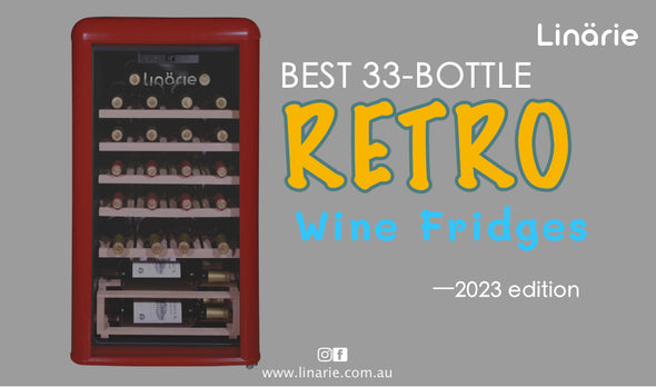 Best 33 Bottle Single Zone Retro Wine Fridge in 2023 – Linärie Appliances