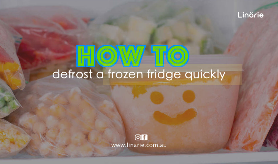 Fridge Hacks: How to Defrost a Frozen Fridge Quickly – Linärie Appliances