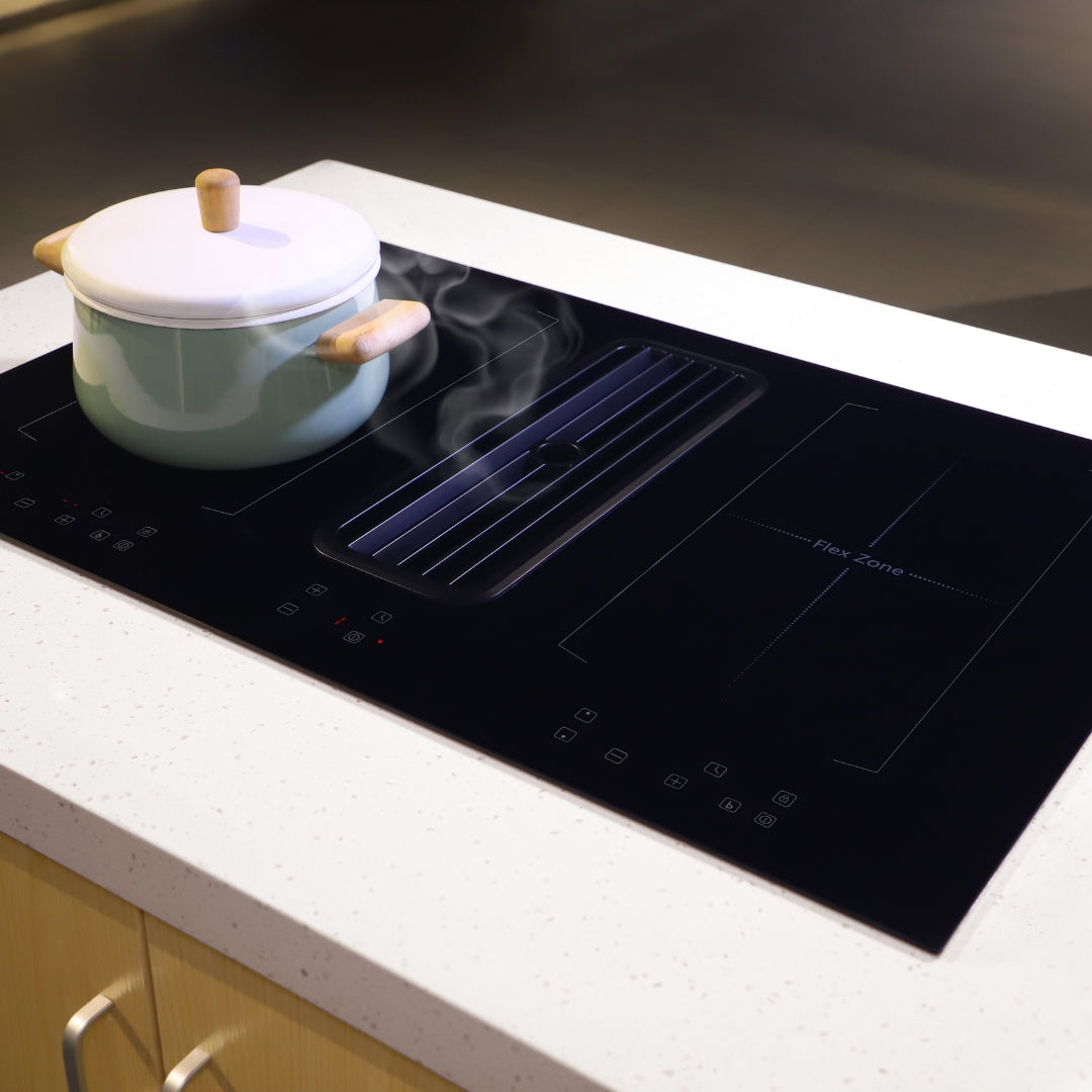 80cm Induction Cooktop | 4 Zone Induction Cooktop with Integrated ...
